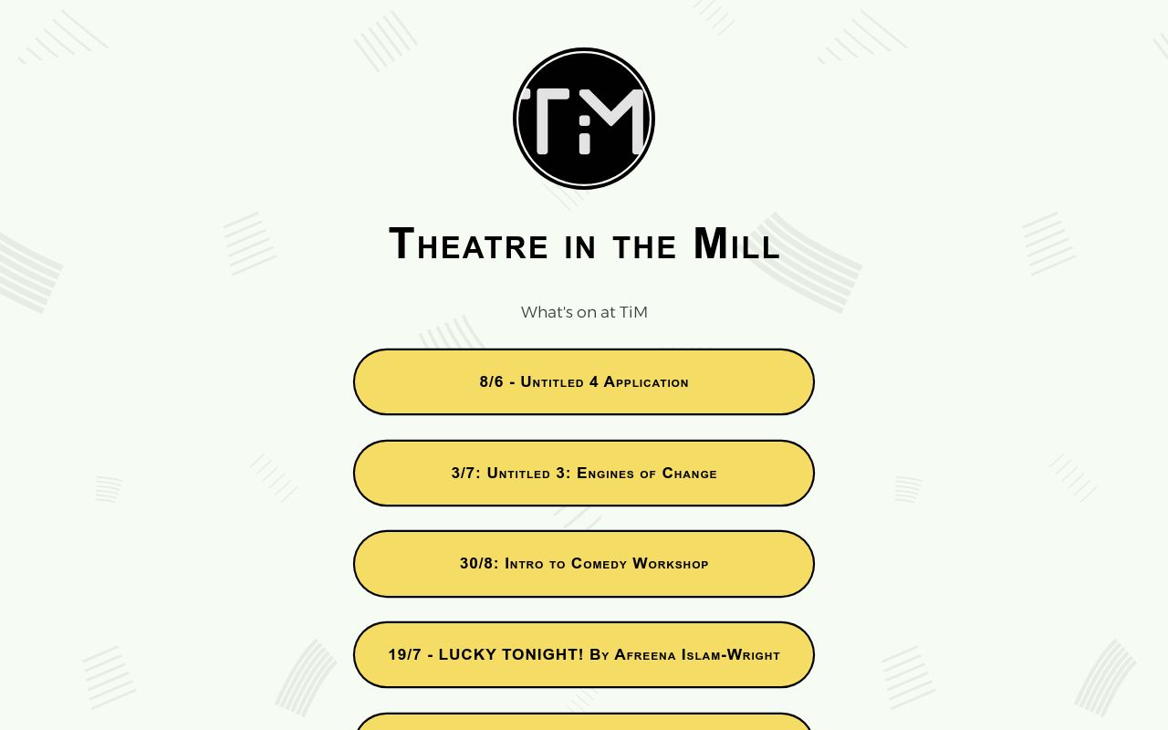 Theatre in the Mill